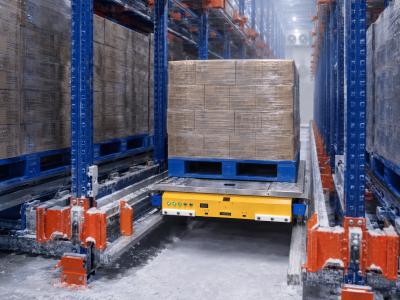 China 1500kg Heavy Duty Two-Way Pallet Shuttle for High-Density Warehouse Storage for sale