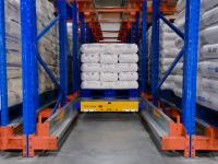China 433MHz Remote Controlled pallet shuttle automation For Deep Lane Warehouse Storage for sale