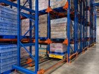 China 433MHz Remote Controlled pallet shuttle automation For Deep Lane Warehouse Storage for sale