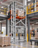 China Vertical Transport Rack And Pinion Lift Automated Warehouse Floor Transfer Systems for sale