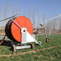 China Agriculture Traveler Hose Reel Sprinkling Irrigation Machine with Plastic Material for sale