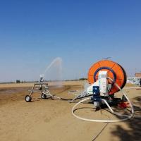 China Agriculture Traveler Hose Reel Sprinkling Irrigation Machine with Plastic Material for sale