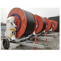 China Agriculture Travelling Irrigation System with Rain Gun 75 300tx Hose Reel and Traveling Irrigator Sprinkler Gun Italy Metal for sale