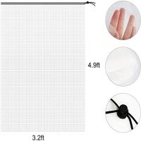 China Protect Plant Fruits Cover Netting with Drawstring HDPE Plastic Type Folding Insect Bird Barrier Netting Mesh for sale