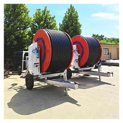 China Small Modern Agricultural Machinery Linear Boom Irrigation System with Hose Reel Diameter 90 cm for sale