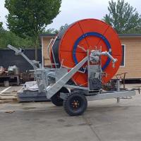 China Linear Boom Hose Reel Rain Gun Sprinkler Irrigation System for Water Conservation for sale