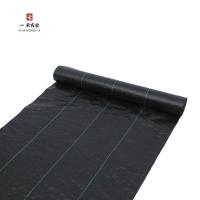 China Plastic Ground Cover Agricultural Weed Control Fabric Mat With PP Woven Nonwoven Net for sale