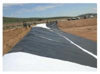 China 500 Micron HDPE Pond Dam Liner for Aquaculture Earch Dam Lining Plastic Liners Geomembrane Prices Fish Farm Installation for sale