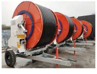 China 2300 KG Plastic Rain Gun Sprinkler Hose Reel Irrigation System for Precise Water Distribution for sale