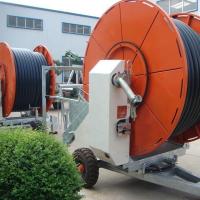 China 2300 KG Plastic Rain Gun Sprinkler Hose Reel Irrigation System for Precise Water Distribution for sale