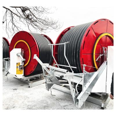 China Direct Supply Jp90-300 Reel Hose Sprinkling IRRIGATION SYSTEM for Agriculture Farm Machine Used Farm Water Hose Reel Systems for sale