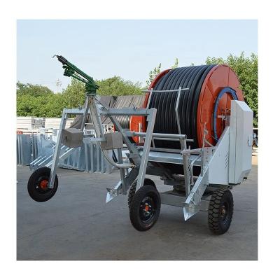 China Metal Agricultural Farm Irrigation System Hose Reel Sprinkler with 75 cm Diameter and Metal Construction for sale