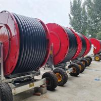 China Metal Drum Irrigation System for Farm Watering Rain Gun Sprinkler and Hose Reel Agricultural Sprayer for sale