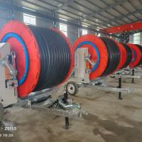 China Metal Drum Irrigation System for Farm Watering Rain Gun Sprinkler and Hose Reel Agricultural Sprayer for sale