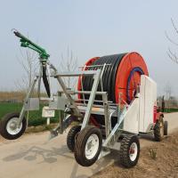 China Metal Drum Irrigation System for Farm Watering Rain Gun Sprinkler and Hose Reel Agricultural Sprayer for sale