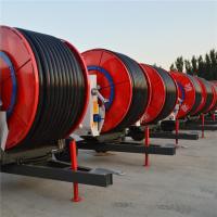 China 75 inch Diameter 2024 Hose Reel Machine with Boom 750 KG Farm Irrigation Systems for sale
