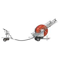 China Advanced 75 cm Diameter Farm Irrigation Traveling Rain Gun with Boom Cart Truss Boom System for sale