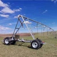 China 2022 Farm Irrigation System Solution Advanced Metal Center Pivot Irrigation Device with Axial Spinning Sprinklers for sale