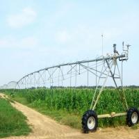 China 2022 Farm Irrigation System Solution Advanced Metal Center Pivot Irrigation Device with Axial Spinning Sprinklers for sale