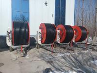 China Metal Hose Reel Irrigation System Versatile Truss And Adjustable Spray for sale