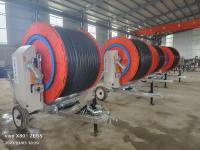China Stronger Flexible  Metal Hose Reel Irrigation System For Garden for sale