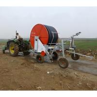China Metal Agriculture Hydraulic Automatic Self-propelled Water Turbine Hose Reel Irrigation Machine for Farm System for sale