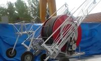 China 86 KG Incredible Hose Reel Irrigation System Agriculture in 236 cm for sale
