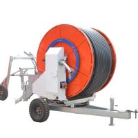 China 75 cm Diameter Agriculture Mobile Irrigation System with Sprinkler and Travelling Hose Reel for sale