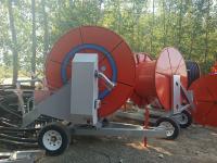 China 86 KG Metal Rain Gun Sprinkler Hose Reel Irrigation System for Sustainable Agriculture for sale