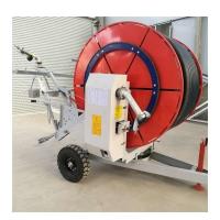 China Hose Reel Irrigation System with Travelling Irrigator and Rain Gun 75 cm Diameter 800 KG Capacity for sale