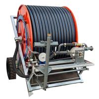 China Metal Hose Reel Irrigation System with Travelling Sprinkler Gun The Ultimate Watering Solution for sale