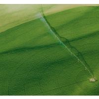 China Advanced Agriculture IoT Energy-Saving Round-Shape Farm Irrigation System for Wheat Soybeans Corn Pasture Plot Irrigating for sale
