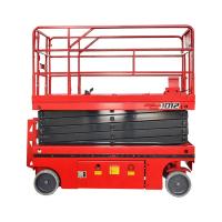 China Garment Shops Benefit from 6-14m Electric Movable Scissor Lift for Aerial Work Platform for sale