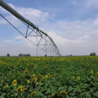 China Farmland Machinery Equipment Center Pivot Lateral Linear Move Side Roll Linear Irrigation System with 2200 KG Capacity for sale