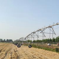 China Metal Agricultural Sprinkler Irrigation Machine for Large Farms Solar-Powered Center Pivot for sale