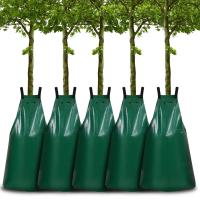 China Green PE PVC Mesh Tarp for 15-20 Gallon Capacity Self-Drip Irrigation Tree Water Bag in Plastic Material for sale