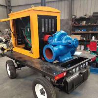 China Self Priming Diesel Engine Sewage Water Pump for Agriculture Irrigation and Remote Monitoring 8 Inch Diameter for sale