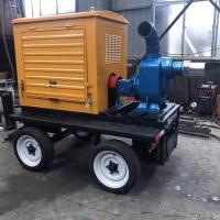 China Self Priming Diesel Engine Sewage Water Pump for Agriculture Irrigation and Remote Monitoring 8 Inch Diameter for sale