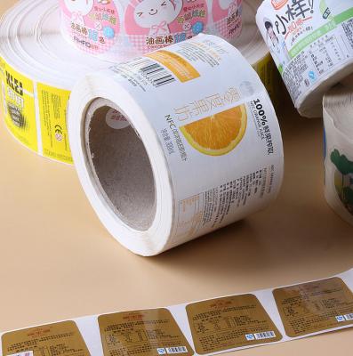 China Custom Meal prep Labels Personalized Jam Jar Labels for sale