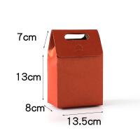 China 40g Wrapping Wedding Present Colored Kraft Paper Gift Boxes for sale