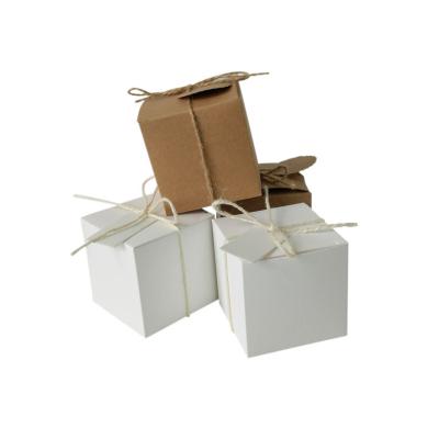 China 7x7x7CM  Tie A Rope Promotion Makeup Cosmetic Paper Box for sale
