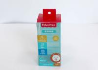 China Recyclable Feeding Bottle PP Packaging Box With  Hang Hole for sale