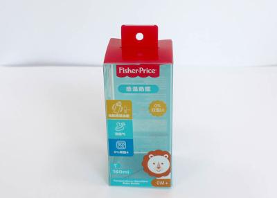 China Recyclable Feeding Bottle PP Packaging Box With  Hang Hole for sale