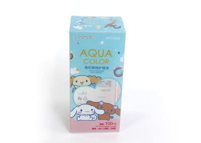 China Bespoke Cosmetics Window 250gsm Paper Foil Stamped Boxes for sale