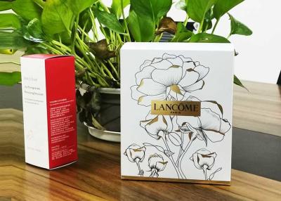 China Recyclable Texture Paper Luxury Mask Perfume Packaging Boxes for sale