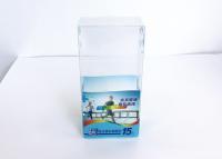 China 0.3mm Thickness Clear PVC Cosmetic Packaging Boxes  For Soup for sale