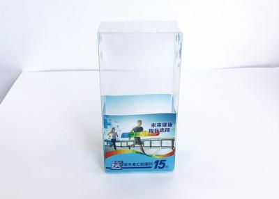China 0.3mm Thickness Clear PVC Cosmetic Packaging Boxes  For Soup for sale