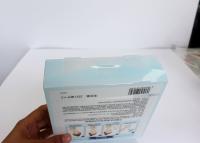 China Softening Facial Cleanser Clear PVC Gift Boxes Consistent Clarity for sale