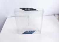 China PET Small Frosted PVC Perfume Plastic Folding Boxes for sale