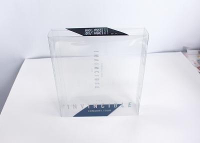China PET Small Frosted PVC Perfume Plastic Folding Boxes for sale